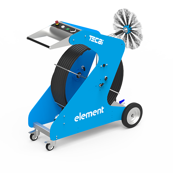 BÜRSTENROBOTER FÜR KLIMATISIERUNGSKANÄLE| Teinnova